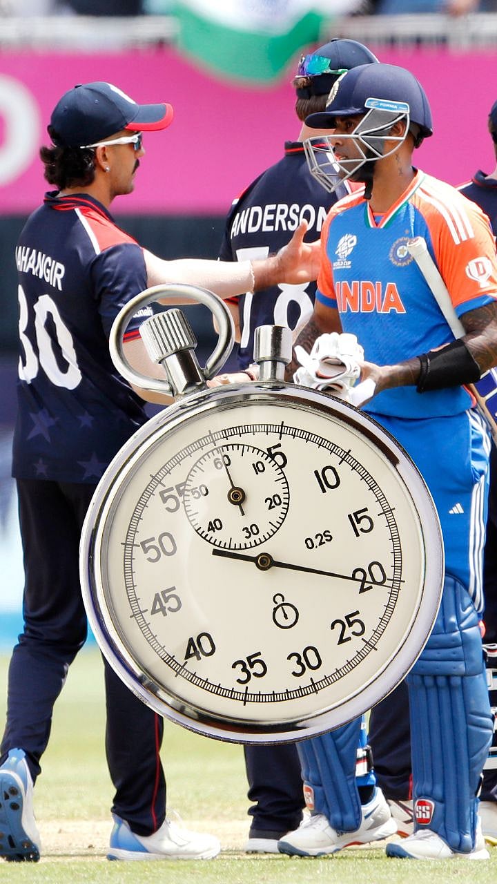 भारताविरुद्ध ५ धावांची अमेरिकेला पेनल्टी बसलेला स्टॉप-क्लॉक नियम आहे काय? | What is Stop Clock ...